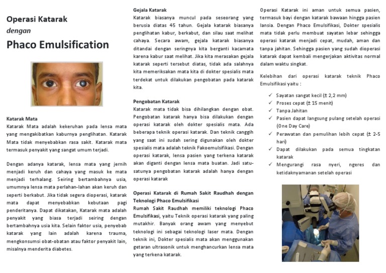 Leaflet Phaco | PDF
