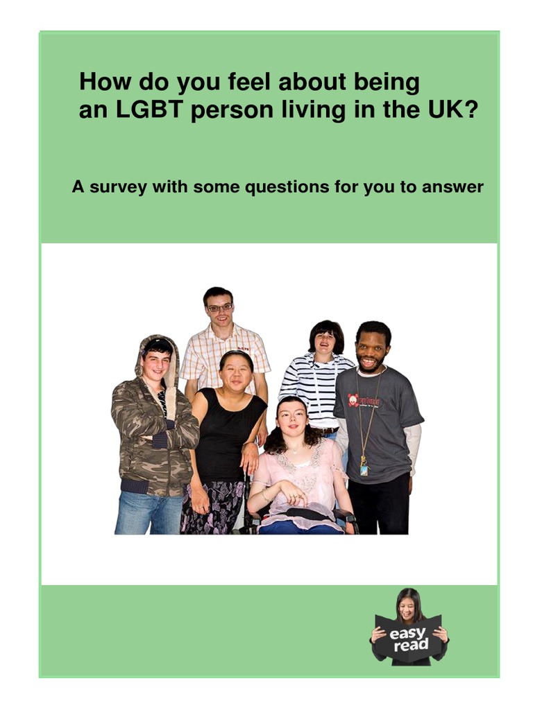 How Do You Feel About Being An LGBT Person Living in The UK? | PDF ...