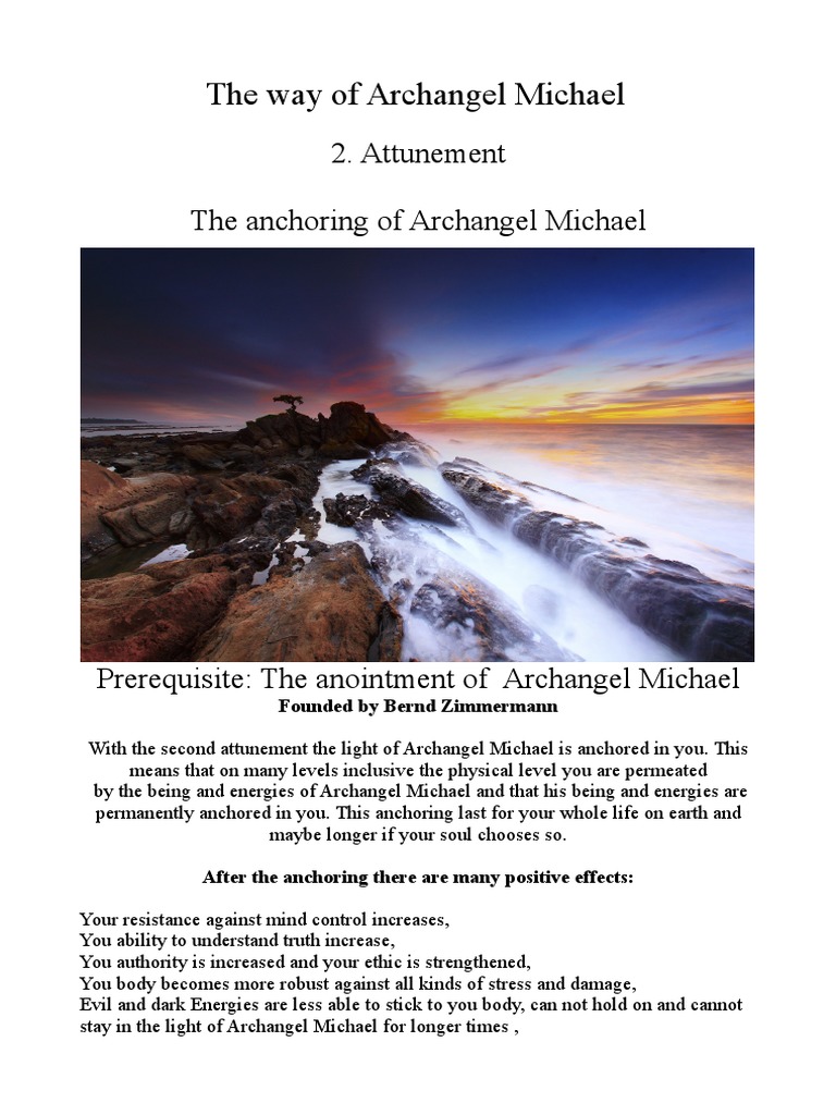 The Anchoring of Archangel Michael | PDF | Michael (Archangel) | Soul