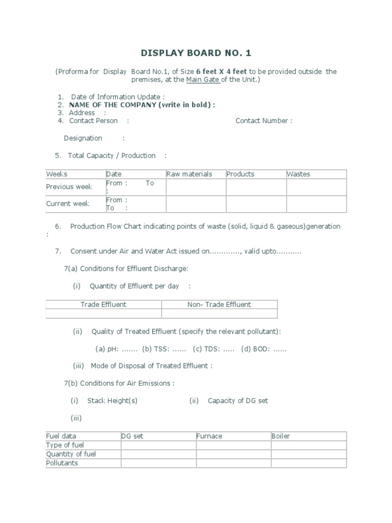 Hazardous Waste Board For Outside Gate | PDF | Hazardous Waste | Pollutant