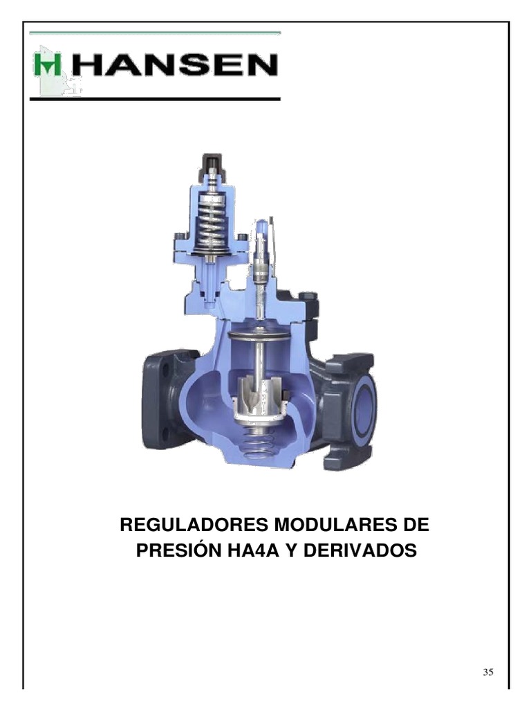 Hansen Regulador de Presión Ha4a | PDF | Presión | Solenoide