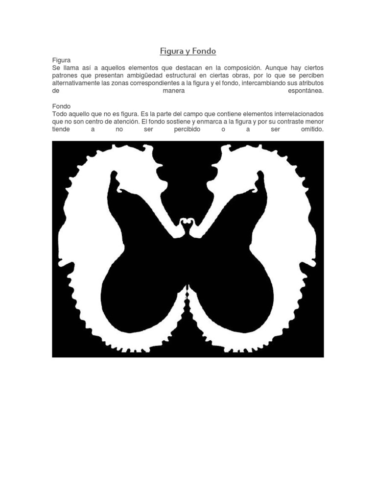 Percepcion Visual Figura y Fondo | PDF