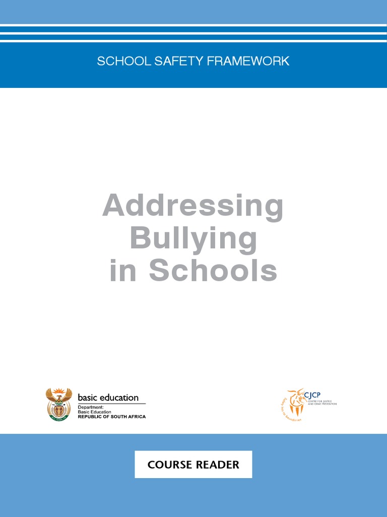 Addressing Bullying in Schools (2012) | PDF | Bullying | Cyberbullying