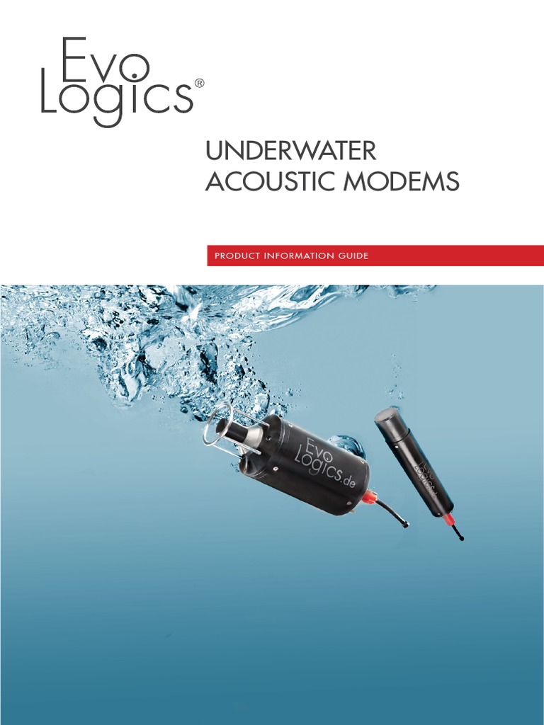 EvoLogics S2CR Modems A4 WEB | PDF | Modem | Computer Network
