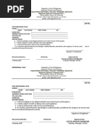 PNP Personnel Pass Guidelines | PDF | Law Enforcement | Crime & Violence