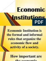 UCSP TOPIC 22 Economic Institutions | PDF | Market (Economics) | Market ...