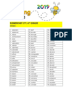 Grade-5 English-Word-List 2024 F | PDF