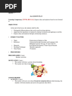 4As-FORMAT Detailed Lesson Plan | PDF