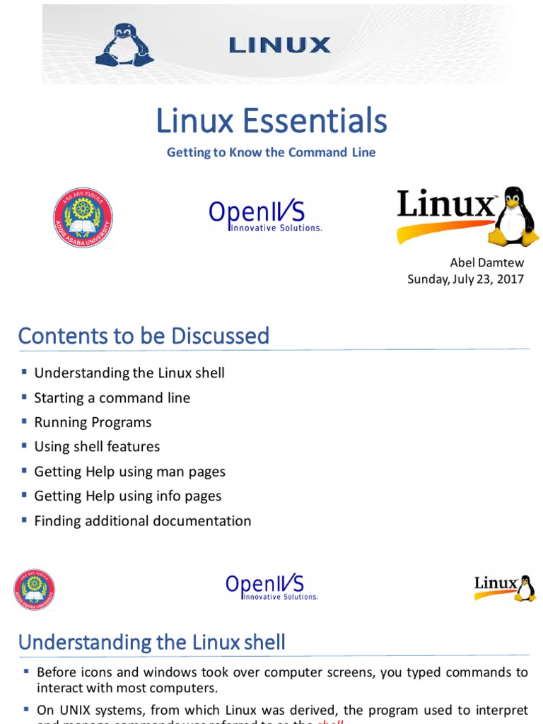 Getting To Know The Command Line Pdf Shell Computing Secure Shell