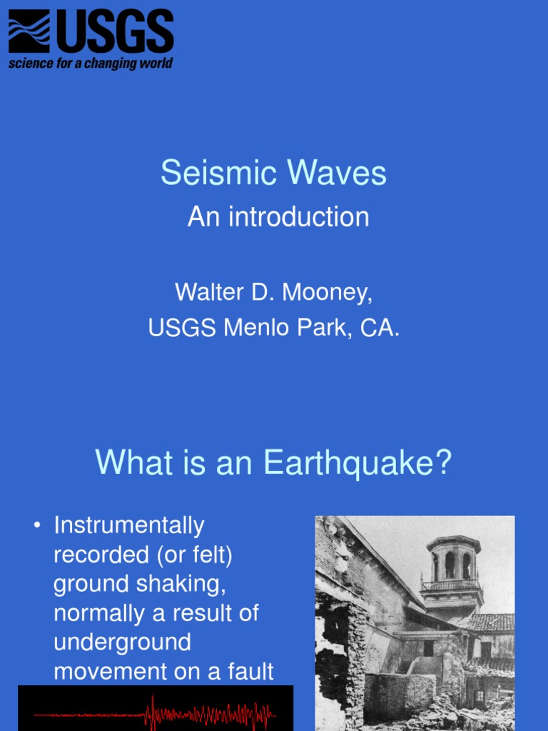 Seismic Waves: An Introduction | PDF | Wavelength | Seismology