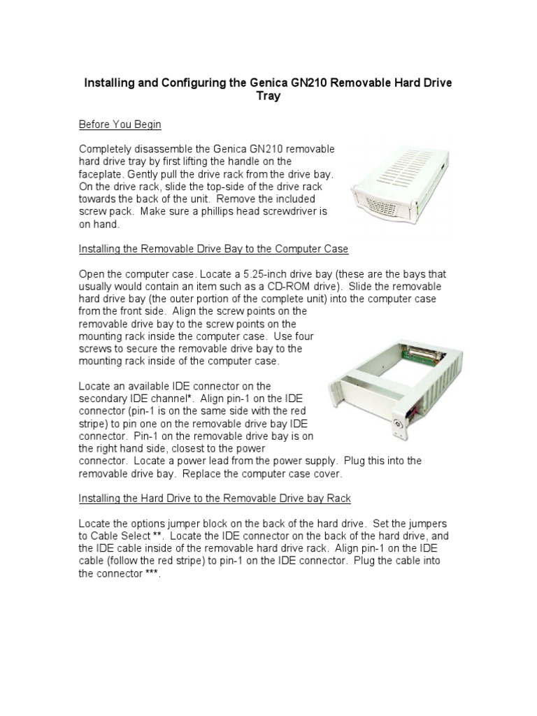 Genica GN210 Manual | PDF | Electrical Connector | Bios