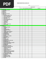 Room Inspection Checklist Sample For Housekeeping Department | PDF ...