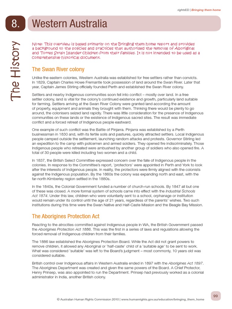 8 History Wa | PDF | Indigenous Australians
