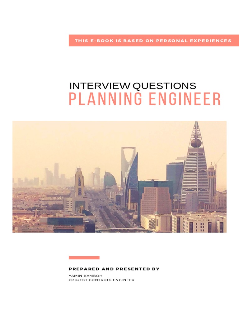Interview Questions For Planning Engineers | PDF | Project Management ...