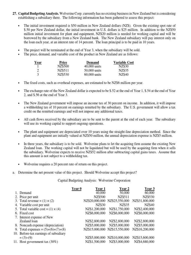 IFM Capital Budgeting | PDF | Net Present Value | Investing