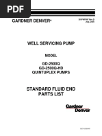 GD - Parts List Gardner-Denver | PDF | Pump | Valve