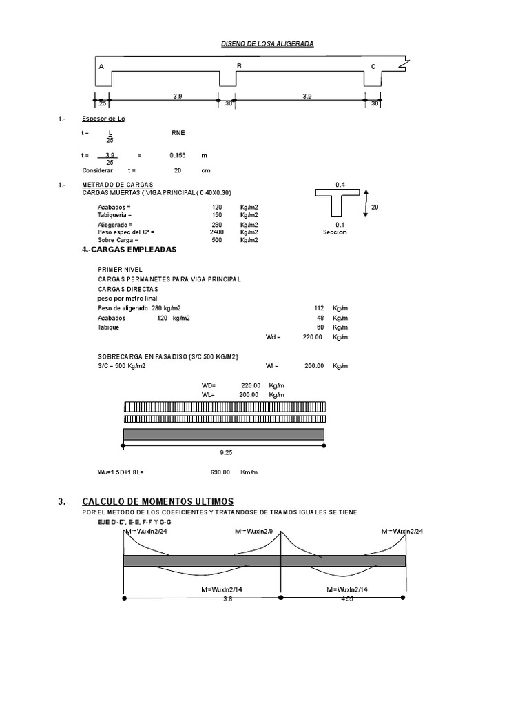 Diseño De Vigas Pdf Naturaleza