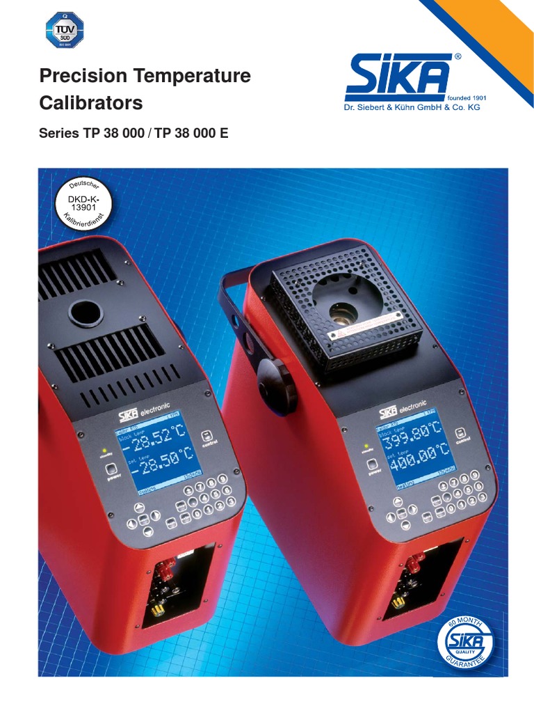 SIKA Components | Download Free PDF | Thermocouple | Thermometer