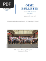 OIML Alcoholometric Tables | PDF