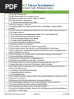A61 Appointed Persons Theory Test Questions For Candidates PDF | PDF ...