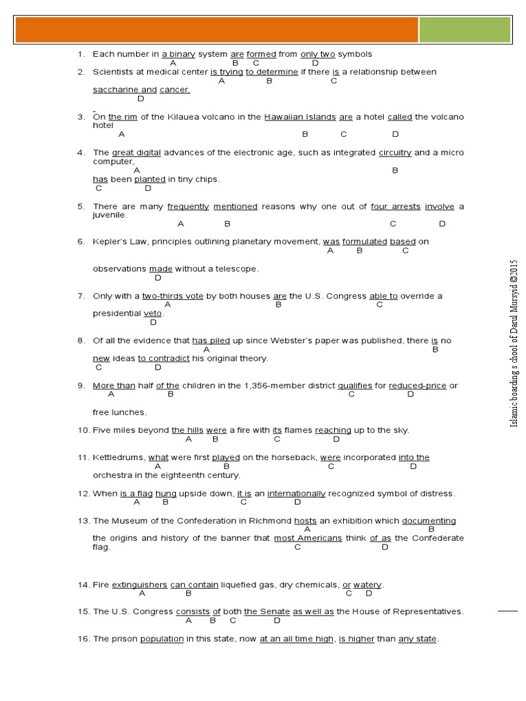 English Questions - Chapter 7 Error Analysis | PDF | Nature