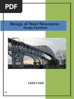 Egyptian Code of Steel LRFD 2008 PDF | PDF