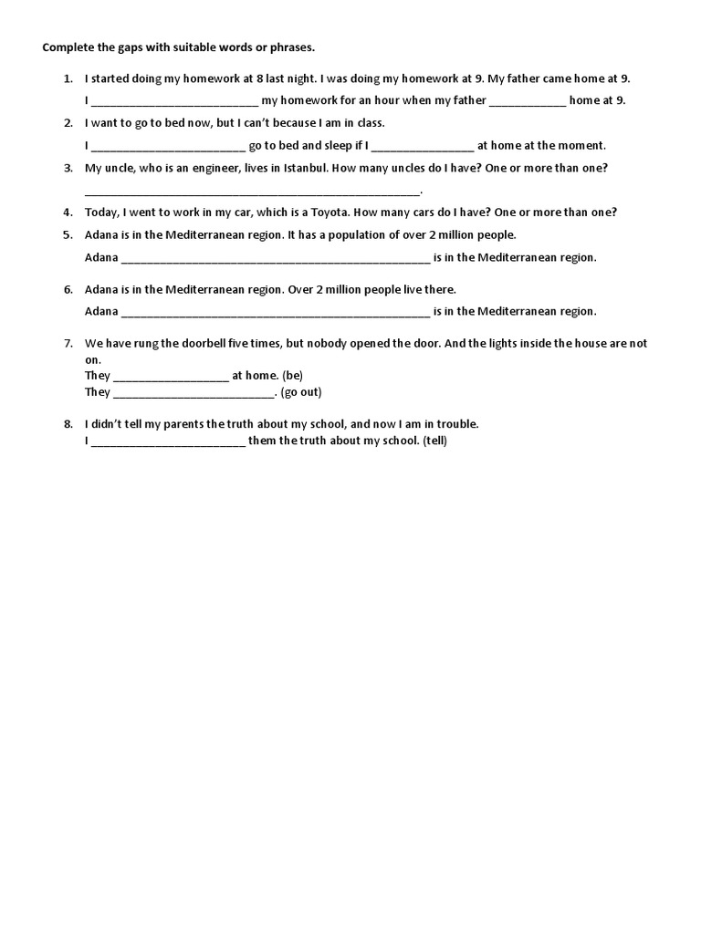 Grammar Pop-Quiz (Intermediate Level) | PDF | Syntax | Grammar