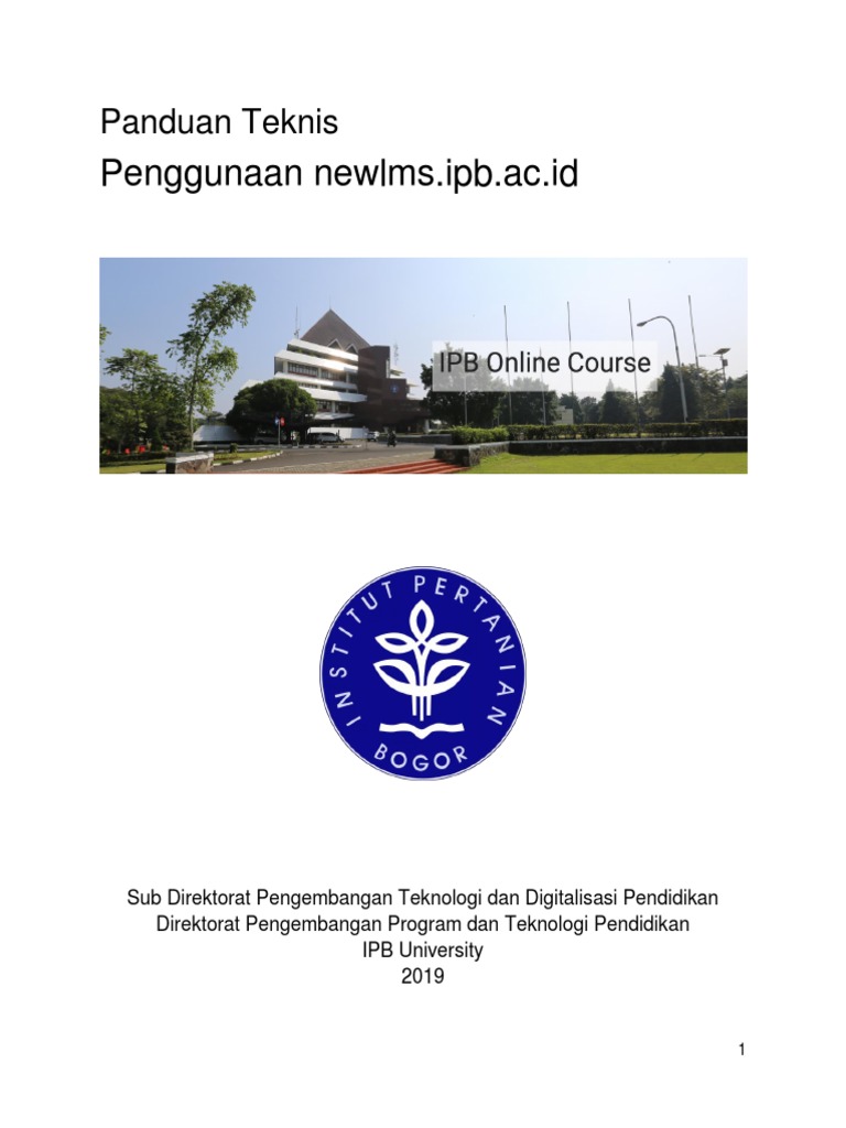 Module Penggunaan LMS IPB v3.4 | PDF | Seni | Komputer