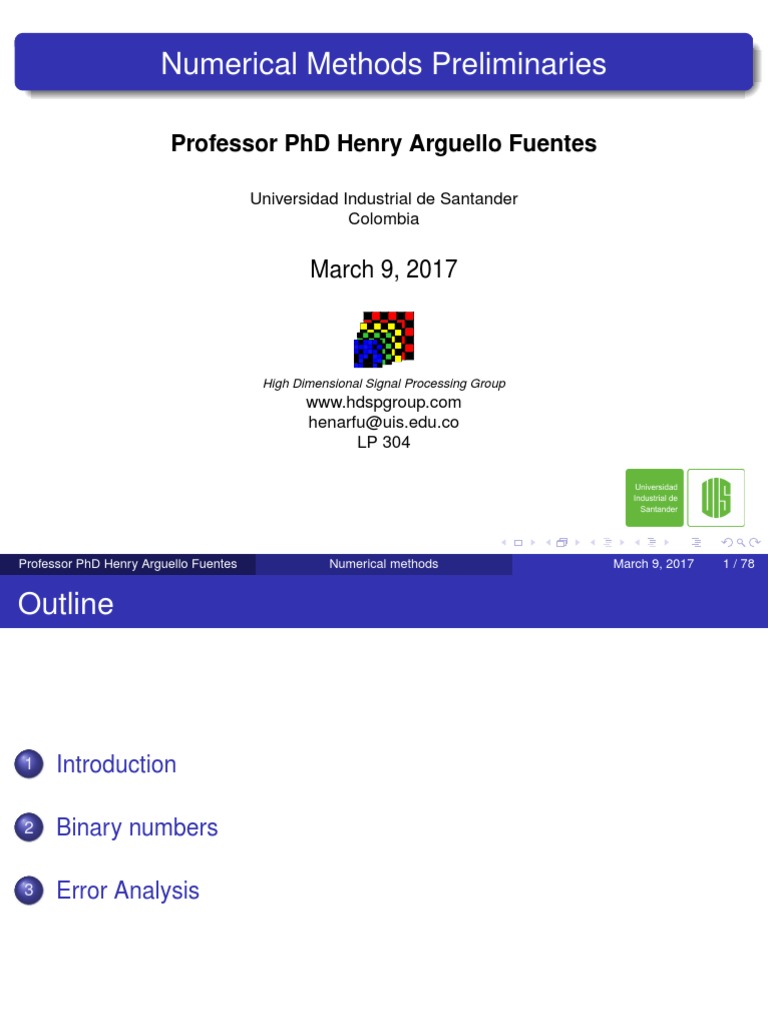 Numerical Methods Fundamentals | PDF | Decimal | Numbers