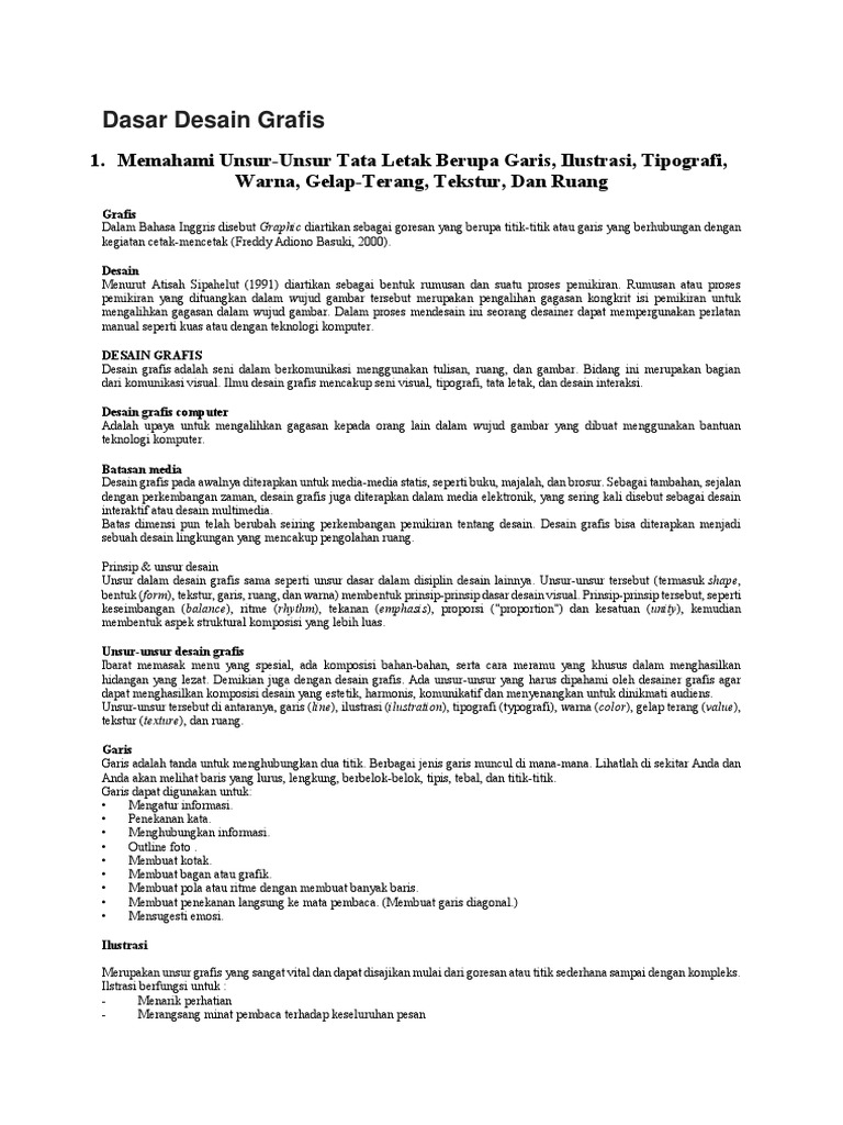 Modul Desain Grafis | PDF