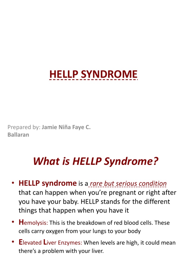 An In-Depth Look at HELLP Syndrome: Causes, Symptoms, Diagnosis and ...