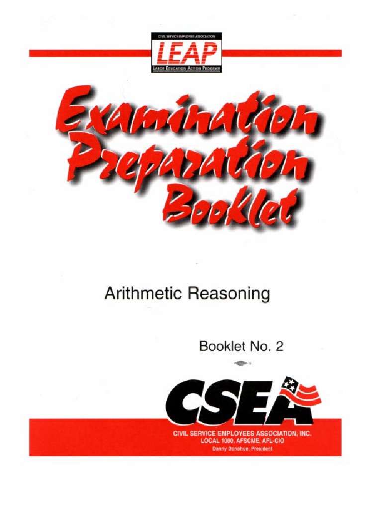 Arithmetic Reasoning | PDF