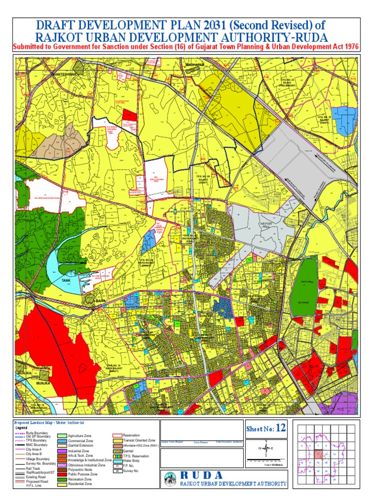 Rajkot Town Planning Overview | PDF