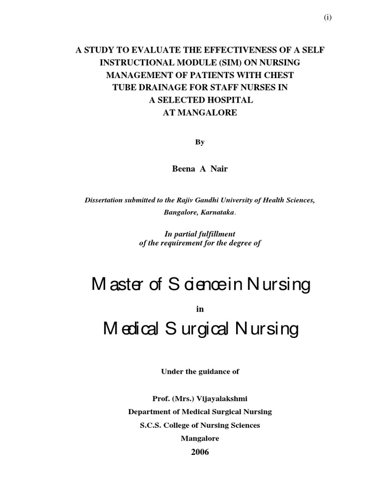Medical Surgical Nursing Assignment - 2 | PDF | Medical Specialties ...