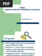 Interpretasi Hasil Tes EPPS | PDF | Karier & Perkembangan ...
