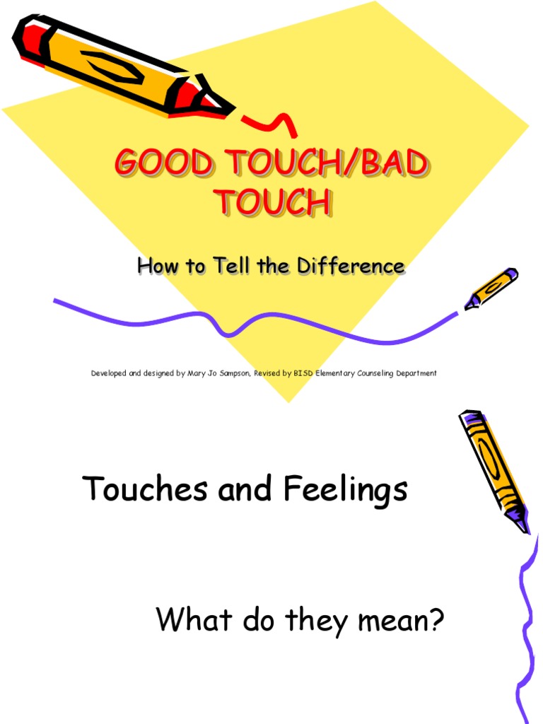 Good Touch and Bad Touch-PP | PDF