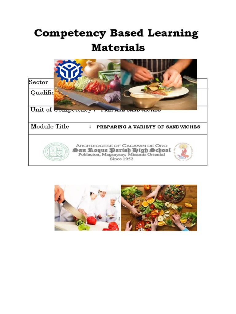 Competency Based Learning Materials Qual | Download Free PDF | Soup | Broth