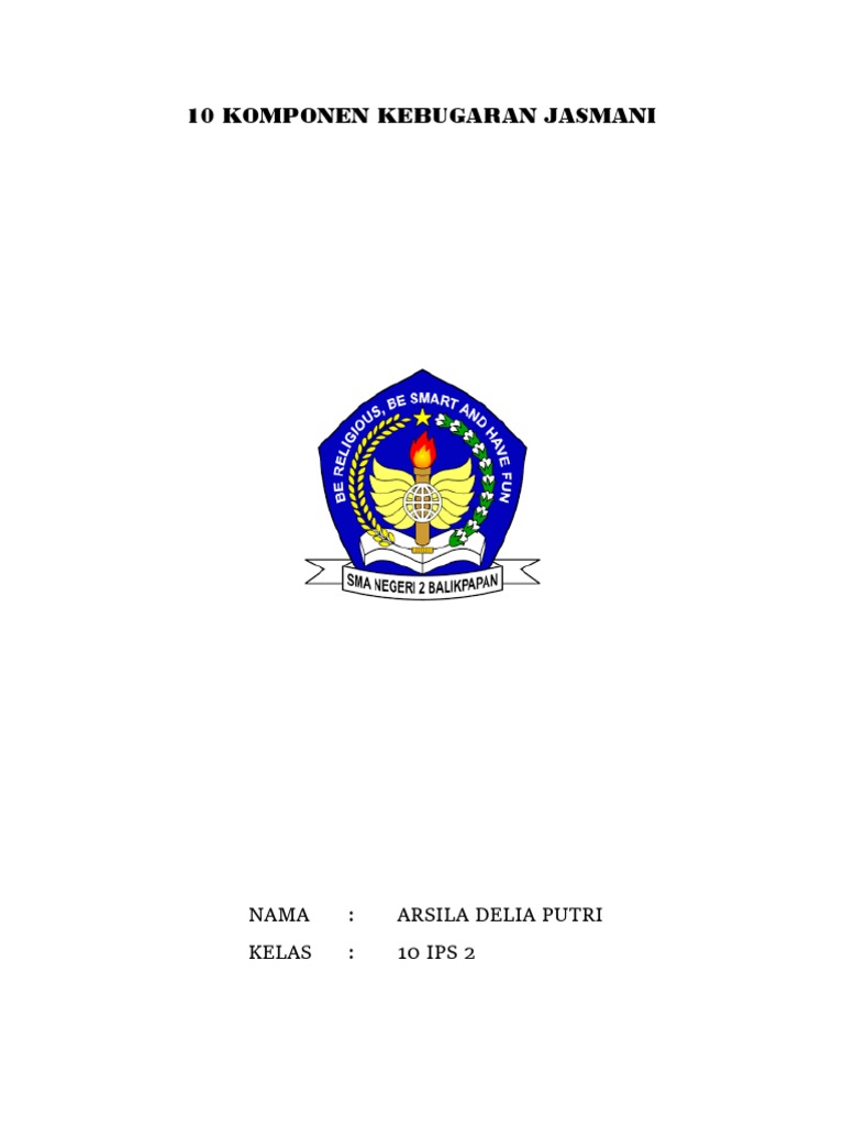 10 Komponen Kebugaran Jasmani | PDF