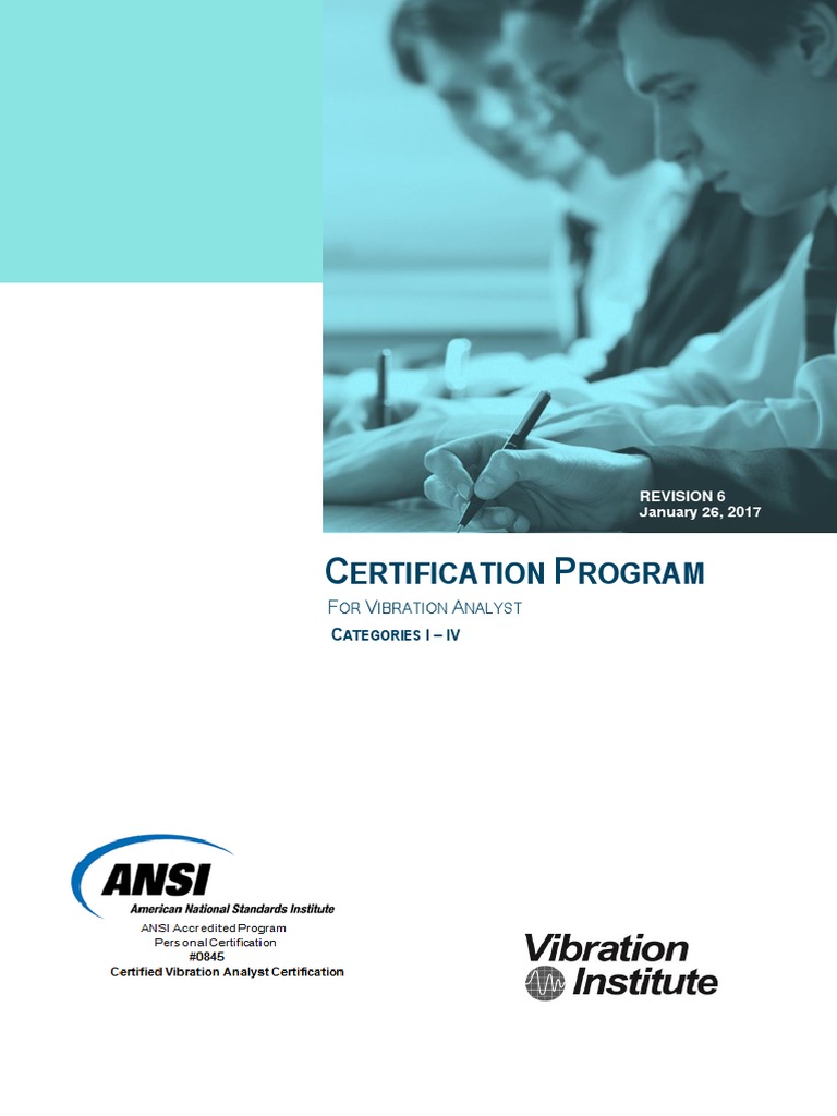 Certification Handbook | PDF | Machines | Certification