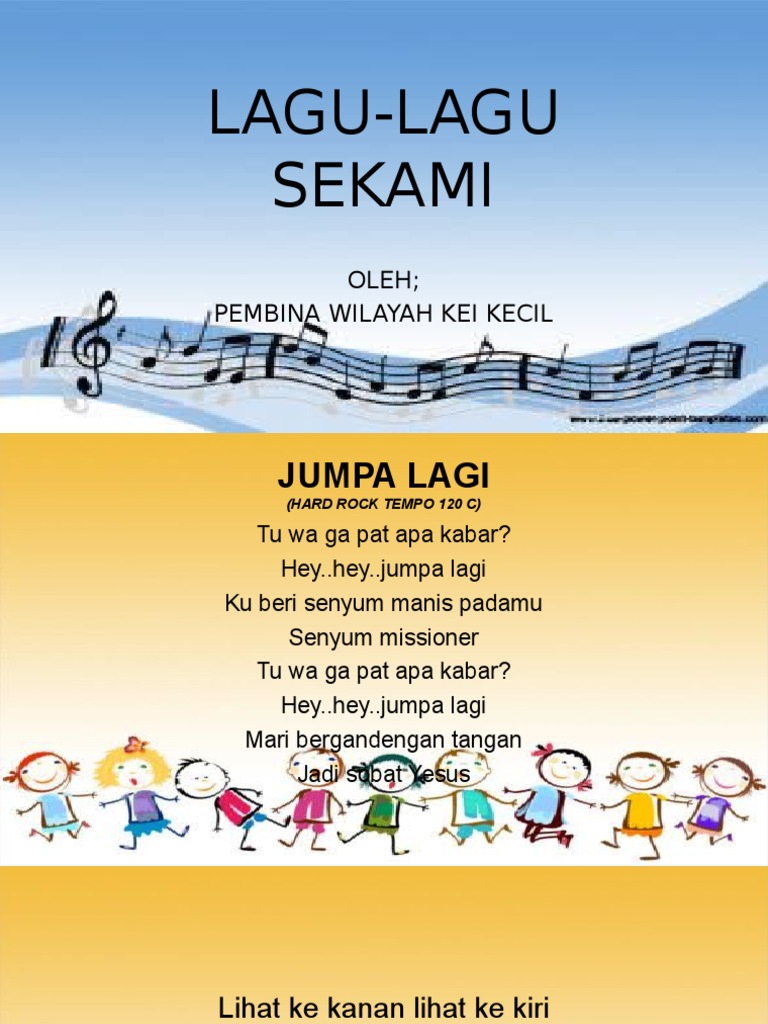Lagu-Lagu Sekami | PDF