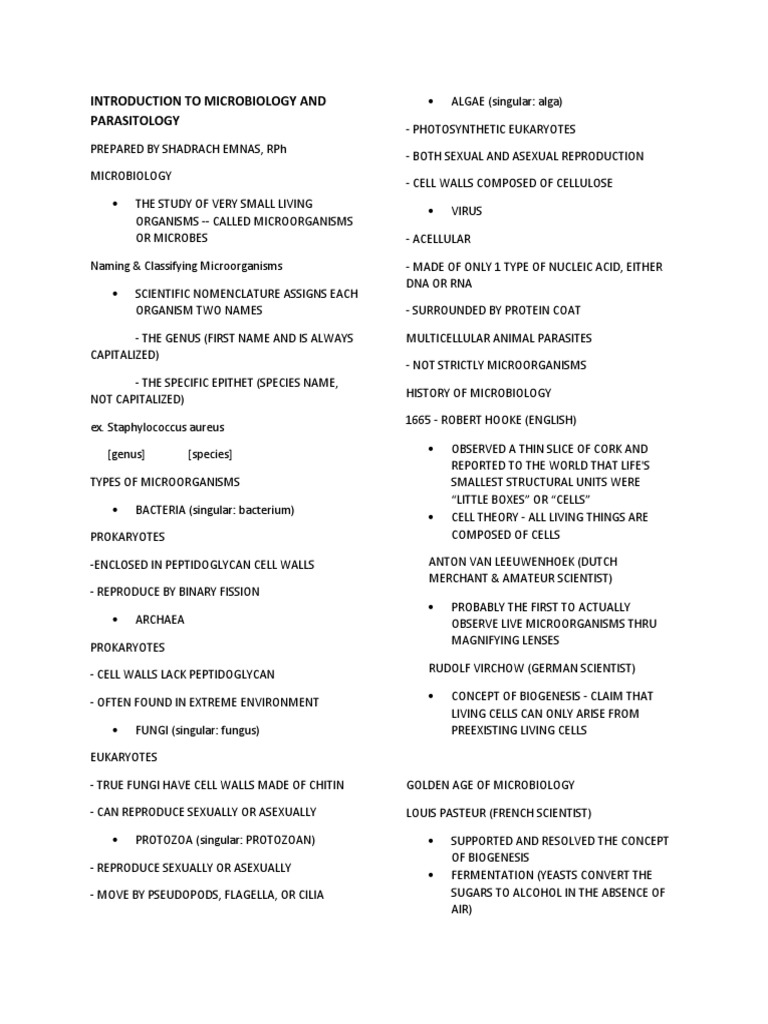 Microbiology and Parasitology | PDF | Microscopy | Staining