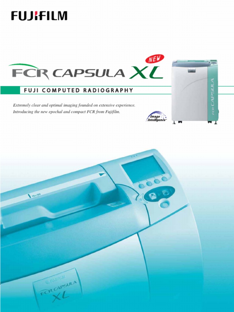 FUJIFILM FCR CAPSULA XL Specifications: Fuji Computed Radiography | PDF ...