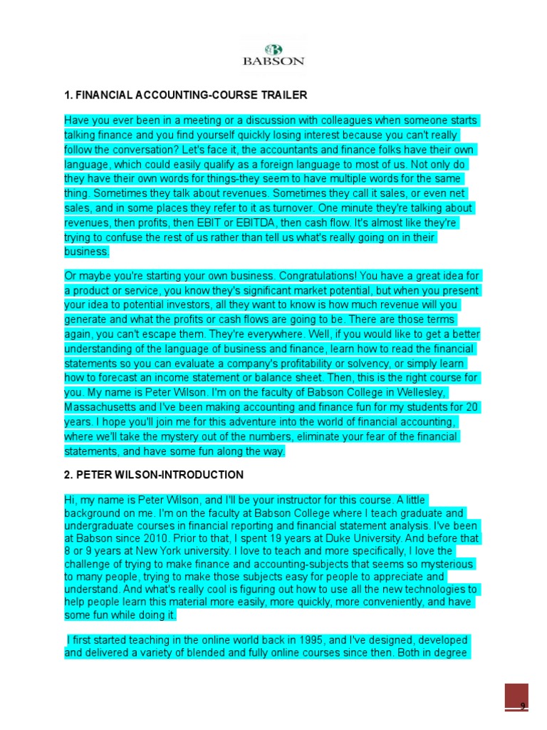 Financial Accounting Made Fun | PDF | Balance Sheet | Retained Earnings