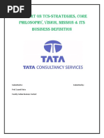TCS Organization Structure | PDF | Strategic Management | Innovation