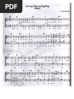 Paskong Anong Saya Final With Lyrics | PDF