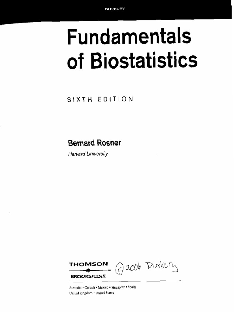 Biostatistic PDF | PDF