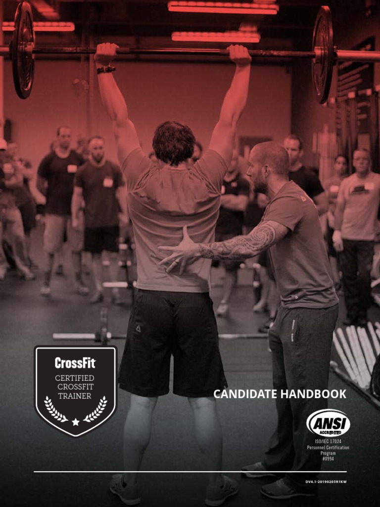 CCFT CandidateHandbook | PDF | Personal Trainer | Test (Assessment)