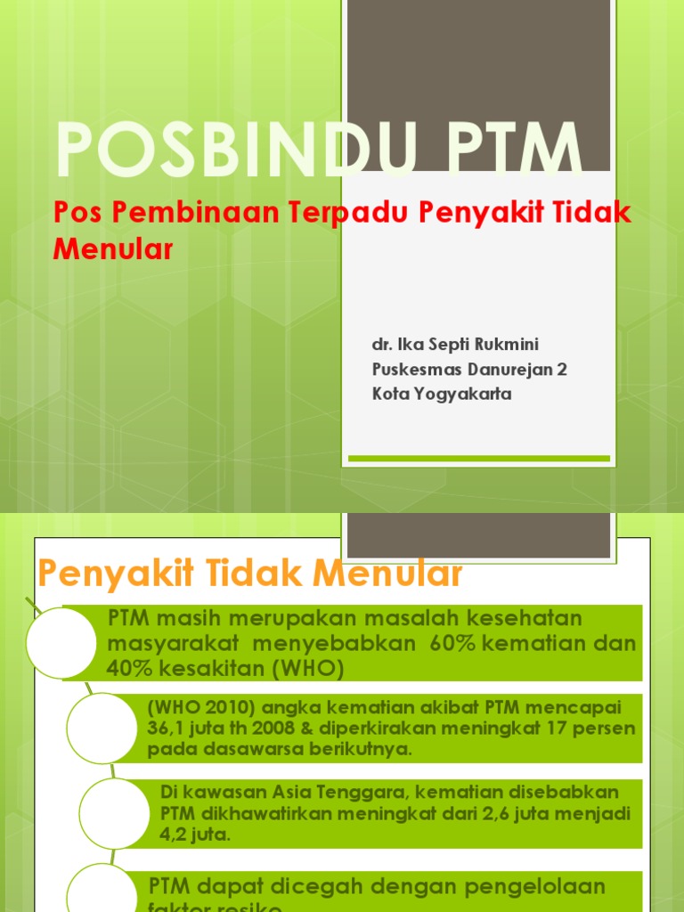 Posbindu Ptm Pdf