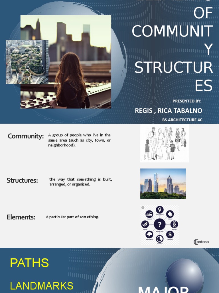 Elements of Community Structure | PDF | Green Building | Natural ...