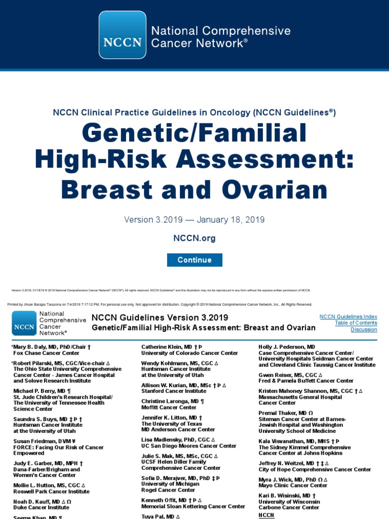 Genetics Screening | PDF | Cancer | Breast Cancer